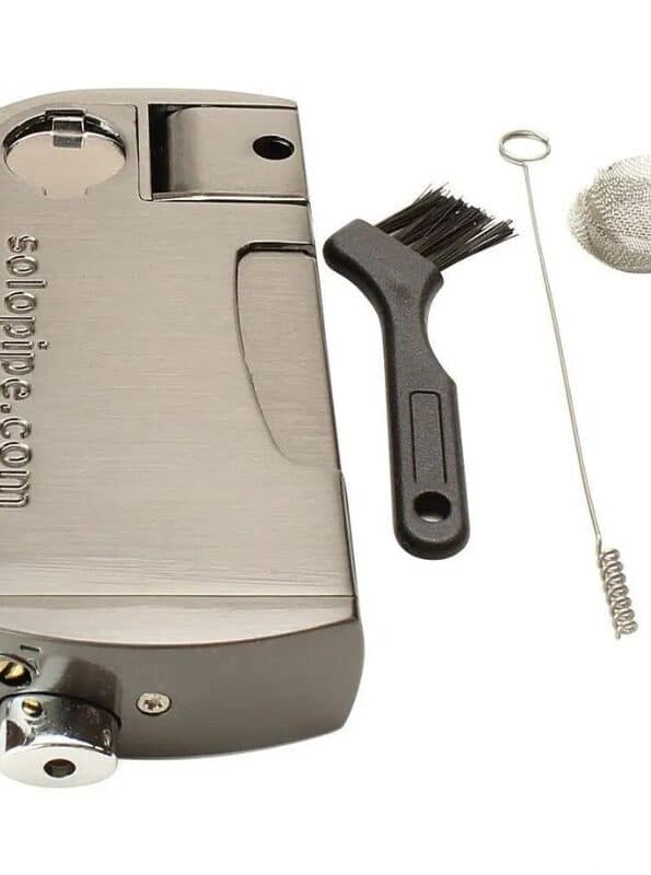 SoloPipe Self Igniting Hand Pipe With Built-in Lighter